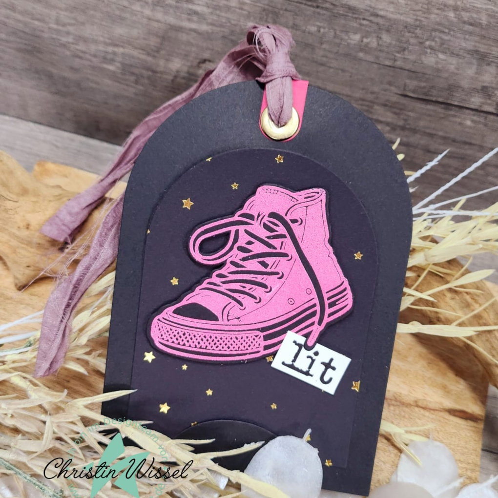 Die - Basic - Basis - Steckpostkarte - Bogenform